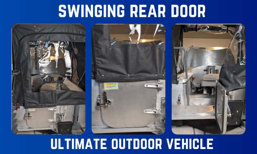 Rear Door for Ultimate Outdoor Vehicle - Ultimate Outdoor Vehicle (UOV)